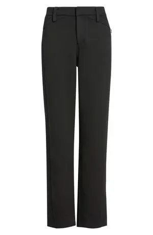 CITY BLUES High Waist Straight Leg Pants