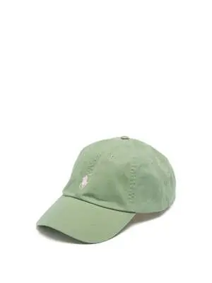 Ralph Lauren Polo Ralph Lauren - Logo-embroidered Cotton Baseball Cap - Mens - Green Green