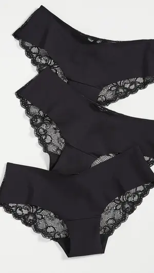 JOURNELLE Estelle Hipster 3-pack - Black