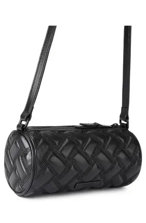 Kurt Geiger Small Kensington Barrel Bag With Embellished Eagle Head