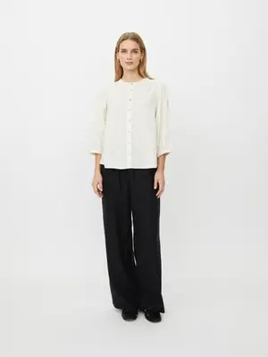 MASAI COPENHAGEN Pintucked 3/4 Sleeve Shirt
