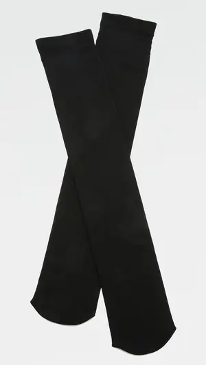Plush Fleece-lined Thigh High Socks