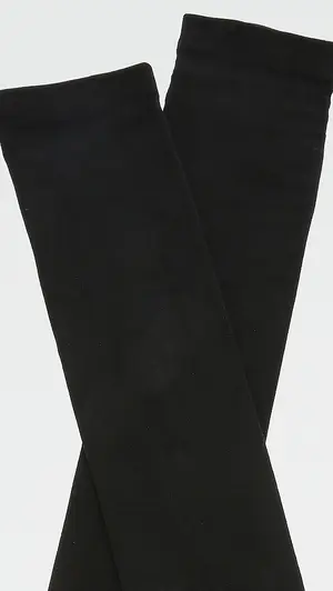 Plush Fleece-lined Thigh High Socks