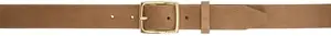 Rag & Bone Rag & Bone Beige Suede Boyfriend Belt - Camel
