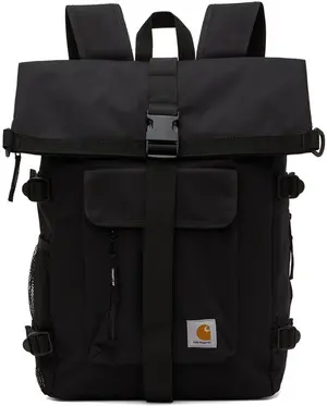 Carhartt Work In Progress Carhartt Work In Progress Black Philis Backpack 8900 Black