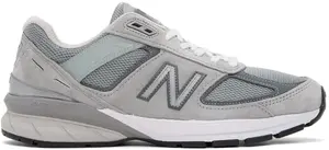 NEW BALANCE New Balance Grey Made In US 990 V5 Sneakers - Grey
