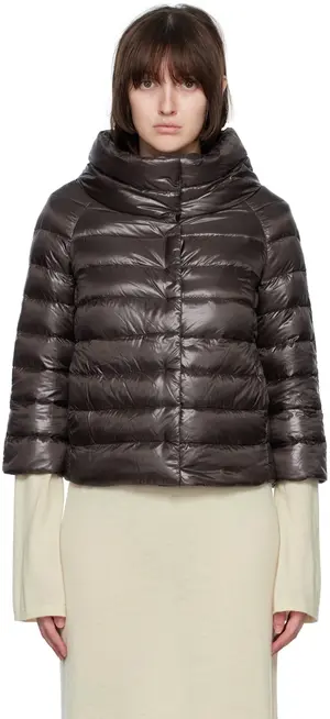 Herno Herno Brown Sofia Down Jacket - 8800 Marrone Scu