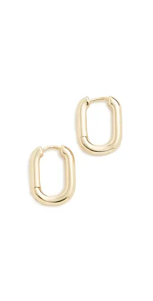 Shashi Cosmo Huggie Earrings - Gold