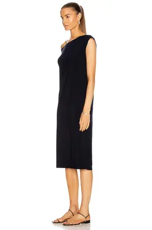Norma Kamali Drop Shoulder Dress