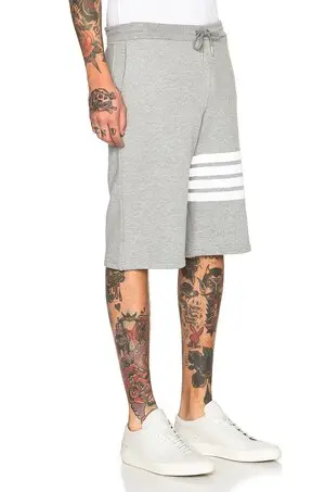 Thom Browne Classic Sweatshorts - Light Heather Grey