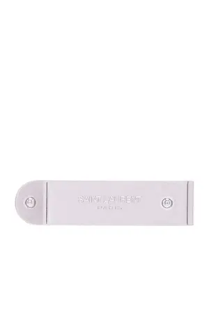 Saint Laurent Money Clip In Metallic