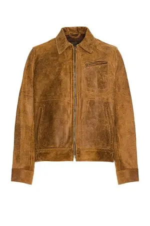 SCHOTT Duke Unlined Rough Suede Jacket