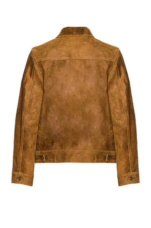 SCHOTT Duke Unlined Rough Suede Jacket