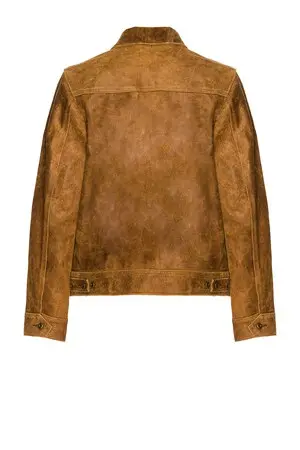SCHOTT Duke Unlined Rough Suede Jacket