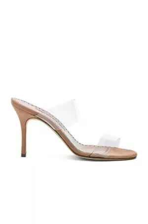 Clear Designer Sandals For Women