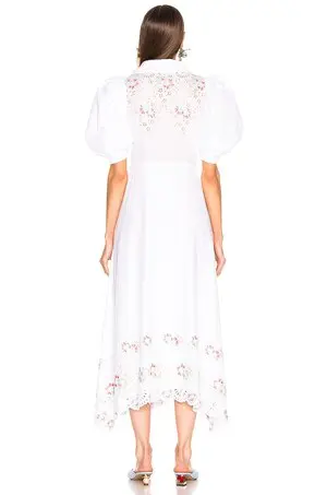 Silvia Tcherassi Embroidered Assunta Dress