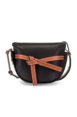 Loewe Gate Small Bag In Brown