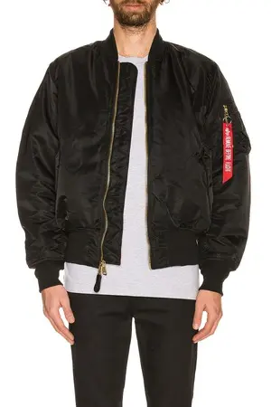 Alpha Industries Ma-1 Flight Jacket - Black