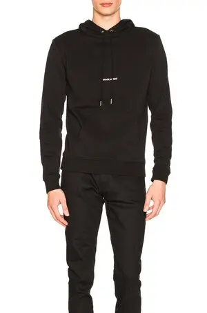 Saint Laurent Ribbed Sweatshirts Hoodies For Men