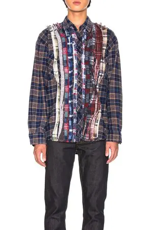 Needles Ribbon Flannel In Multi - Assorted