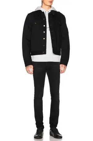Saint Laurent French Terry Hoodie