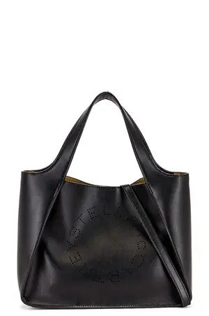Stella McCartney Logo Crossbody Bag - Black