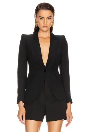 Alexander Mcqueen Padded Blazers For Women