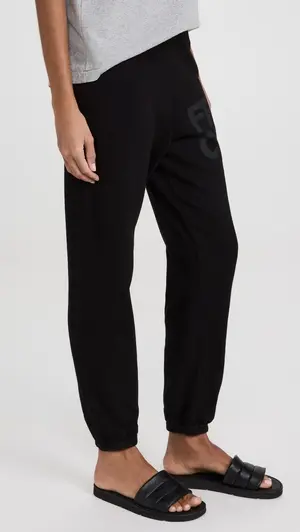 FREECITY Printed Sweatpants - Blackspace