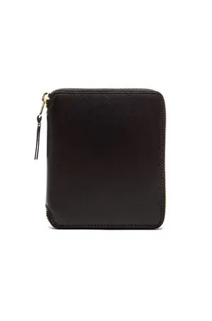 Comme Des Garçons Zip Fold Wallet - Black