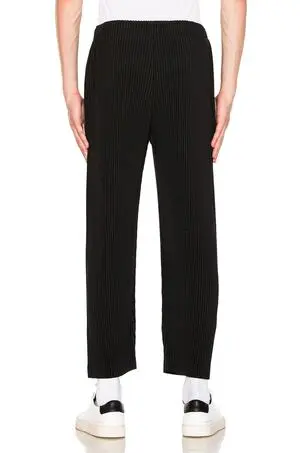 Issey Miyake Straight Leg Trousers - Black