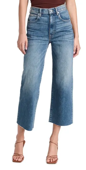 SLVRLAKE Grace Crop Wide Leg Jeans