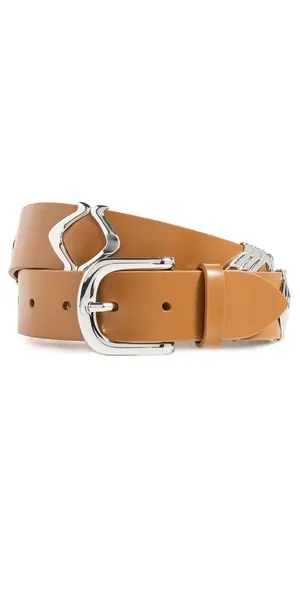 Isabel Marant Tehora Belt Natural/silver