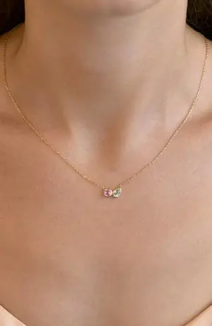 Anzie Melia Toi Et Moi Pendant Necklace
