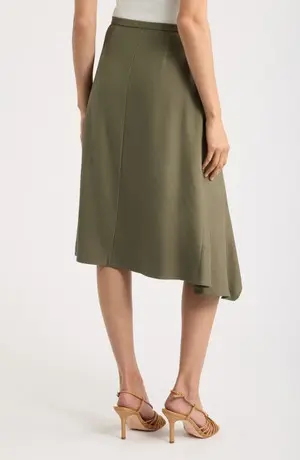 BOSS Voxana Asymmetric Wrap Skirt