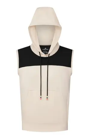 LOSANO Sleeveless Hoodie - Dune