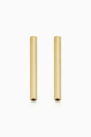 ORADINA 14k Arezzo Stud Earrings - Yellow Gold