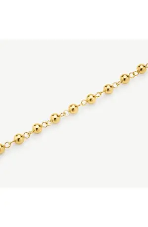D.LOUISE Polished Bauble Chain Bracelet