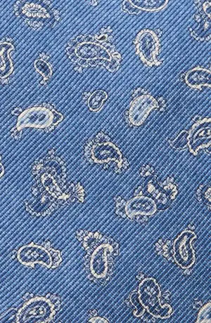 David Donahue Paisley Silk Jacquard Tie
