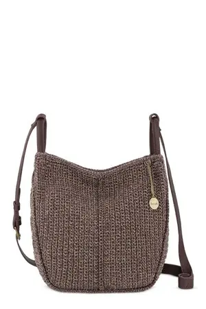 THE SAK Los Feliz Crochet Crossbody Bag - Nutmeg Static