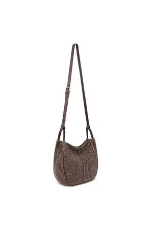 THE SAK Los Feliz Crochet Crossbody Bag - Nutmeg Static