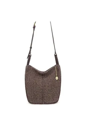 THE SAK Los Feliz Crochet Crossbody Bag - Nutmeg Static