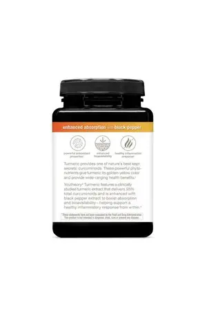 YOUTHEORY Turmeric Extra Strength Inflammation Support Supplement