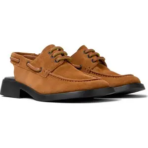 Camper Dana Slingback Sandal - Medium Brown