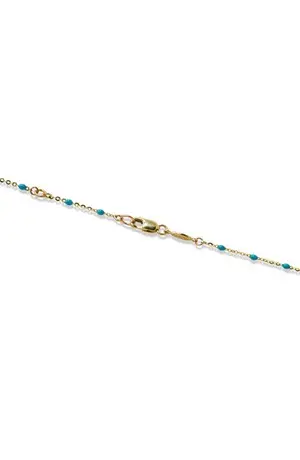 Anzie Bohème Beaded Enamel Station Necklace