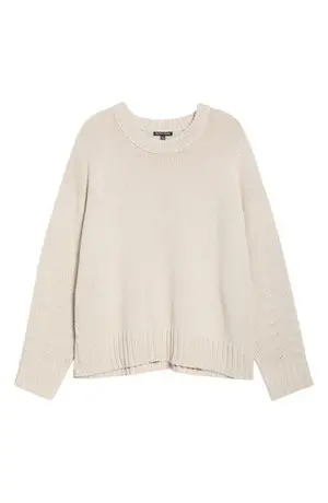 Eileen Fisher Crewneck Organic Cotton Sweater