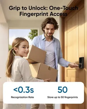 EUFY Smart Lock C30 With Built-in Wi-fi And Fingerprint Recognition