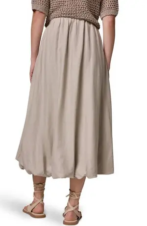 Donna Karan New York Linen Blend Bubble Skirt