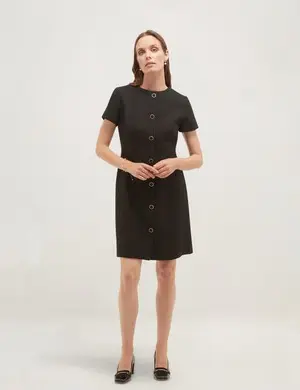 HOBBS LONDON Elowen Button-front Dress