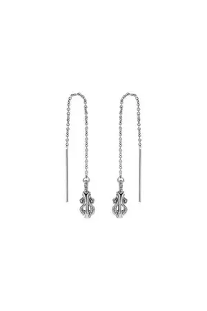 ASTOR & ORION Melody Threader Earrings - Silver