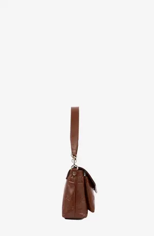 CAVALINHO Embossed Leather Handbag